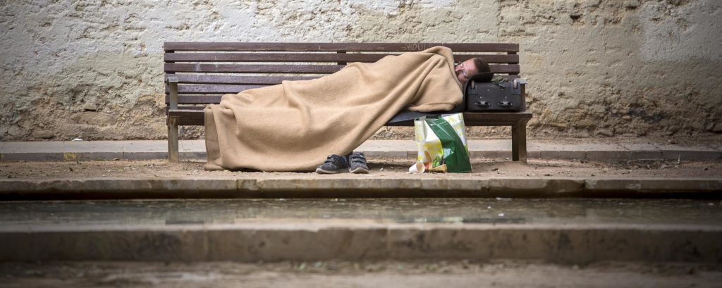 La Navidad de los sin techo